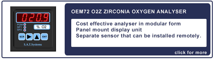 Oxygen Analysers O2 Oxygen Analyzers « SAT Systems Ltd. Manufacture Gas ...
